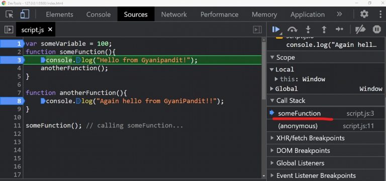 How does a JavaScript Program Execute? | Gyanipandit Programming