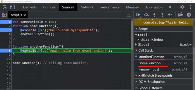 How does a JavaScript Program Execute? | Gyanipandit Programming