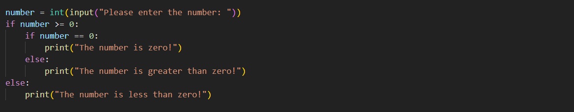 Nested If Statements Python